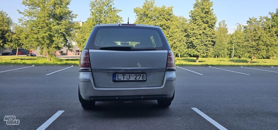 Grey Opel Zafira 2005 in Alytus, with an engine capacity of 1.90 L and mileage of 410 thousand km for 1550 €, photo 7 on AUTOMOTO.COM.LV