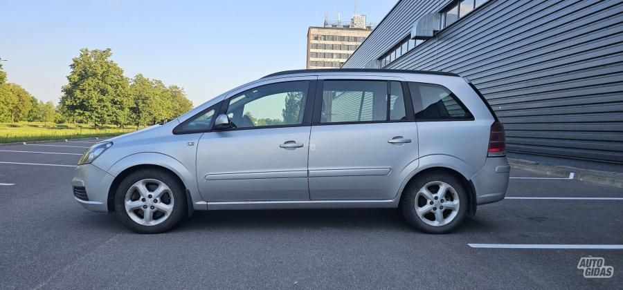 Grey Opel Zafira 2005 in Alytus, with an engine capacity of 1.90 L and mileage of 410 thousand km for 1550 €, photo 9 on AUTOMOTO.COM.LV