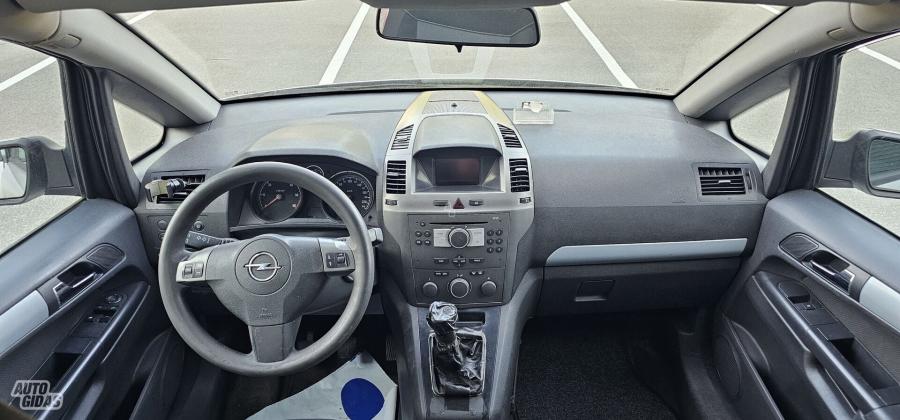 Grey Opel Zafira 2005 in Alytus, with an engine capacity of 1.90 L and mileage of 410 thousand km for 1550 €, photo 10 on AUTOMOTO.COM.LV