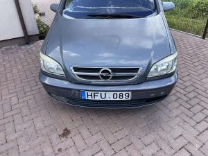 Grey Opel Zafira 2005 in Kaunas, with an engine capacity of 1.60 L and mileage of 316 thousand km for 690 €, photo 8 on AUTOMOTO.COM.LV