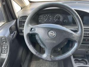 Grey Opel Zafira 2005 in Kaunas, with an engine capacity of 1.60 L and mileage of 316 thousand km for 690 €, photo 12 on AUTOMOTO.COM.LV