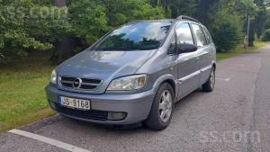 Серый Опель Зафира 2005 в Алуксне, объемом двигателя 2.20 л и пробегом 0 тыс. км за 1250 €, фото 3 на AUTOMOTO.COM.LV