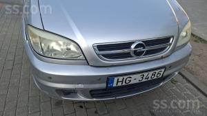 Серый Опель Зафира 2005 в Бауска, объемом двигателя 2.20 л и пробегом 423 тыс. км за 1400 €, фото 5 на AUTOMOTO.COM.LV