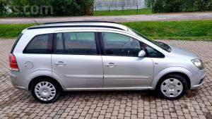 Pelēks Opel Zafira 2005 Cēsis, ar dzinēja tilpumu 1.90 L un nobraukumu 313 tūkst. km par 1300 €, foto 5 vietnē AUTOMOTO.COM.LV