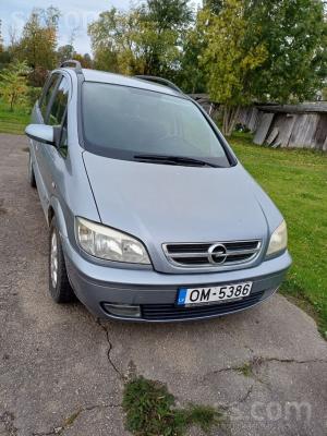 Pelēks Opel Zafira 2005 Bauska, ar dzinēja tilpumu 2.20 L un nobraukumu 248 tūkst. km par 1000 €, foto  vietnē AUTOMOTO.COM.LV
