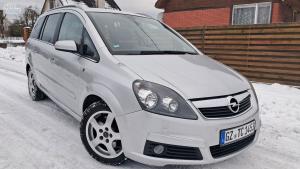 Pelēks Opel Zafira 2006 Tauragė, ar dzinēja tilpumu 1.90 L un nobraukumu 240 tūkst. km par 1650 €, foto  vietnē AUTOMOTO.COM.LV