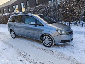 Grey Opel Zafira 2006 in Kaunas, with an engine capacity of 1.90 L and mileage of 306 thousand km for 1800 €, photo 2 on AUTOMOTO.COM.LV