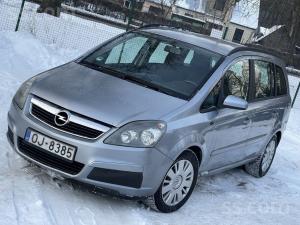 Grey Opel Zafira 2006 in Jurmala, with an engine capacity of 1.90 L and mileage of 0 thousand km for 1250 €, photo  on AUTOMOTO.COM.LV
