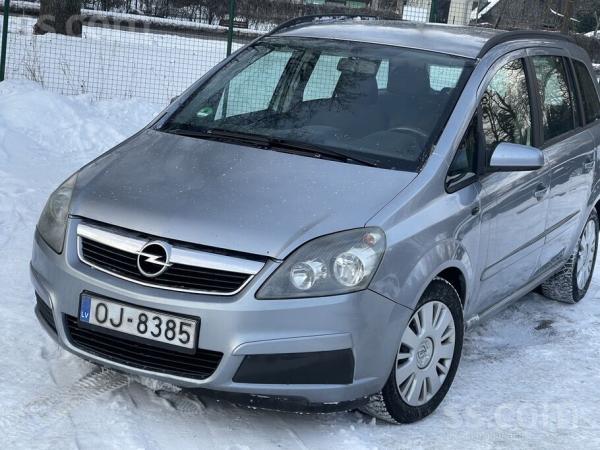Pelēks Opel Zafira 2006 Jūrmala, ar dzinēja tilpumu 1.90 L un nobraukumu 0 tūkst. km par 1250 €, foto 3 vietnē AUTOMOTO.COM.LV