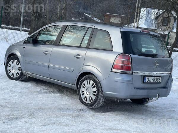 Pelēks Opel Zafira 2006 Jūrmala, ar dzinēja tilpumu 1.90 L un nobraukumu 0 tūkst. km par 1250 €, foto 7 vietnē AUTOMOTO.COM.LV