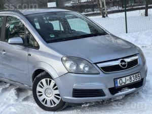Grey Opel Zafira 2006 in Jurmala, with an engine capacity of 1.90 L and mileage of 0 thousand km for 1250 €, photo 9 on AUTOMOTO.COM.LV