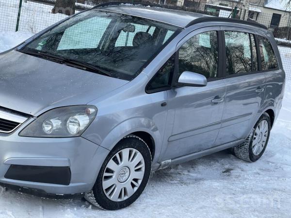 Pelēks Opel Zafira 2006 Jūrmala, ar dzinēja tilpumu 1.90 L un nobraukumu 0 tūkst. km par 1250 €, foto 10 vietnē AUTOMOTO.COM.LV