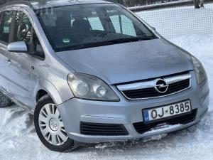Grey Opel Zafira 2006 in Jurmala, with an engine capacity of 1.90 L and mileage of 0 thousand km for 1250 €, photo 12 on AUTOMOTO.COM.LV