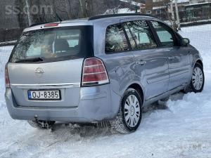 Grey Opel Zafira 2006 in Jurmala, with an engine capacity of 1.90 L and mileage of 0 thousand km for 1250 €, photo 13 on AUTOMOTO.COM.LV