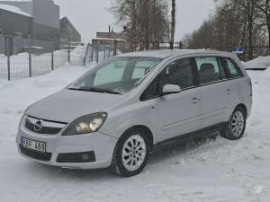 Grey Opel Zafira 2006 in Plunge, with an engine capacity of 1.91 L and mileage of 294 thousand km for 1350 €, photo  on AUTOMOTO.COM.LV