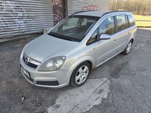 Pelēks Opel Zafira 2006 Šauļi, ar dzinēja tilpumu 1.90 L un nobraukumu 500 tūkst. km par 690 €, foto  vietnē AUTOMOTO.COM.LV