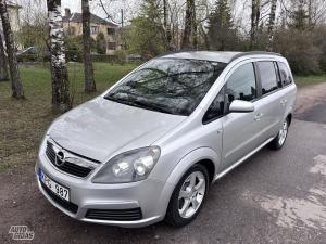 Pelēks Opel Zafira 2006 Kauņa, ar dzinēja tilpumu 1.90 L un nobraukumu 210 tūkst. km par 1450 €, foto 4 vietnē AUTOMOTO.COM.LV