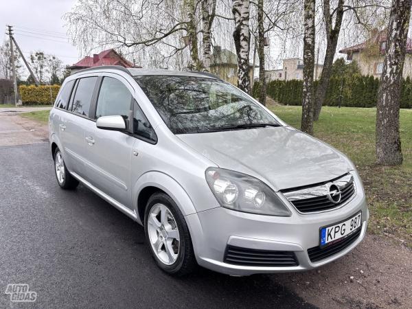 Grey Opel Zafira 2006 in Kaunas, with an engine capacity of 1.90 L and mileage of 210 thousand km for 1450 €, photo 5 on AUTOMOTO.COM.LV