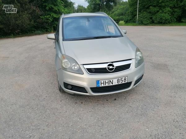 Pelēks Opel Zafira 2006 Utena, ar dzinēja tilpumu 1.90 L un nobraukumu 304 tūkst. km par 1350 €, foto 3 vietnē AUTOMOTO.COM.LV