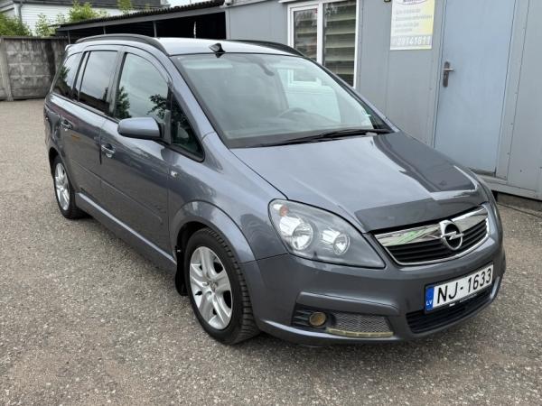 Grey Opel Zafira 2006 in Riga, with an engine capacity of 1.90 L and mileage of 265 thousand km for 1950 €, photo 1 on AUTOMOTO.COM.LV
