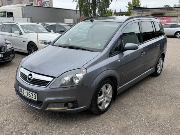Grey Opel Zafira 2006 in Riga, with an engine capacity of 1.90 L and mileage of 265 thousand km for 1950 €, photo 6 on AUTOMOTO.COM.LV