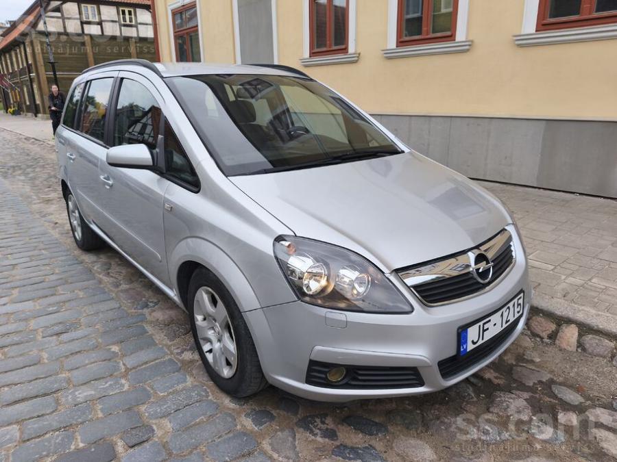 Pelēks Opel Zafira 2006 Jelgava, ar dzinēja tilpumu 1.90 L un nobraukumu 0 tūkst. km par 1590 €, foto 5 vietnē AUTOMOTO.COM.LV