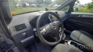 Grey Opel Zafira 2006 in Riga, with an engine capacity of 1.90 L and mileage of 304 thousand km for 700 €, photo 11 on AUTOMOTO.COM.LV