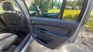 Grey Opel Zafira 2006 in Riga, with an engine capacity of 1.90 L and mileage of 304 thousand km for 700 €, photo 18 on AUTOMOTO.COM.LV