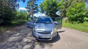 Grey Opel Zafira 2006 in Riga, with an engine capacity of 1.90 L and mileage of 304 thousand km for 700 €, photo 19 on AUTOMOTO.COM.LV