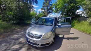 Grey Opel Zafira 2006 in Riga, with an engine capacity of 1.90 L and mileage of 304 thousand km for 700 €, photo 21 on AUTOMOTO.COM.LV
