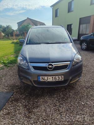 Pelēks Opel Zafira 2006 Daugavpils, ar dzinēja tilpumu 1.90 L un nobraukumu 278 tūkst. km par 2500 €, foto 3 vietnē AUTOMOTO.COM.LV