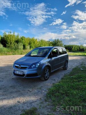 Pelēks Opel Zafira 2006 Jelgava, ar dzinēja tilpumu 1.90 L un nobraukumu 354 tūkst. km par 2750 €, foto 3 vietnē AUTOMOTO.COM.LV