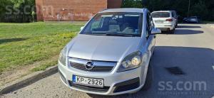 Grey Opel Zafira 2006 in Daugavpils, with an engine capacity of 1.90 L and mileage of 355 thousand km for 1450 €, photo  on AUTOMOTO.COM.LV
