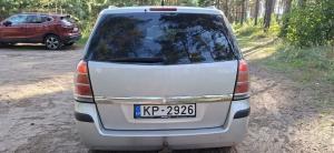 Grey Opel Zafira 2006 in Daugavpils, with an engine capacity of 1.90 L and mileage of 355 thousand km for 1450 €, photo 10 on AUTOMOTO.COM.LV