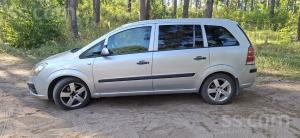 Grey Opel Zafira 2006 in Daugavpils, with an engine capacity of 1.90 L and mileage of 355 thousand km for 1450 €, photo 13 on AUTOMOTO.COM.LV