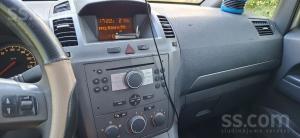 Grey Opel Zafira 2006 in Daugavpils, with an engine capacity of 1.90 L and mileage of 355 thousand km for 1450 €, photo 15 on AUTOMOTO.COM.LV