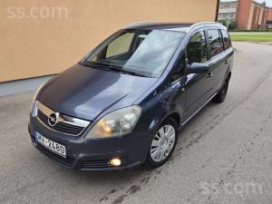 Pelēks Opel Zafira 2006 Bauska, ar dzinēja tilpumu 1.90 L un nobraukumu 0 tūkst. km par 1500 €, foto  vietnē AUTOMOTO.COM.LV