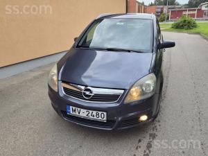 Pelēks Opel Zafira 2006 Bauska, ar dzinēja tilpumu 1.90 L un nobraukumu 0 tūkst. km par 1500 €, foto 4 vietnē AUTOMOTO.COM.LV