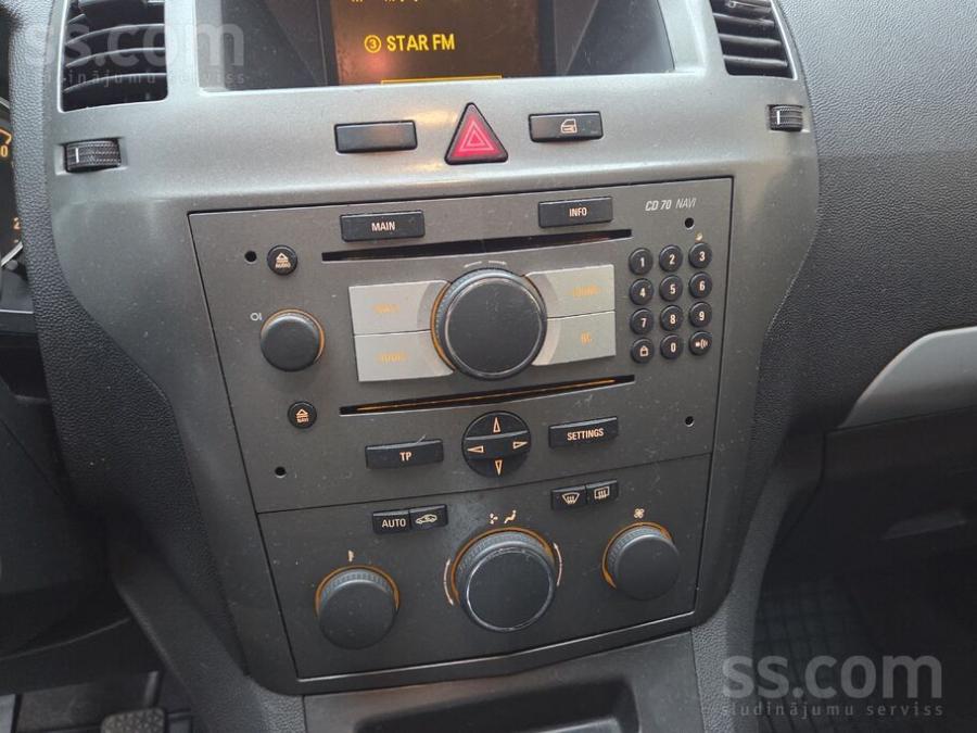 Pelēks Opel Zafira 2006 Bauska, ar dzinēja tilpumu 1.90 L un nobraukumu 0 tūkst. km par 1500 €, foto 9 vietnē AUTOMOTO.COM.LV