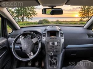 Pelēks Opel Zafira 2006 Ogre, ar dzinēja tilpumu 1.90 L un nobraukumu 371 tūkst. km par 1490 €, foto 4 vietnē AUTOMOTO.COM.LV