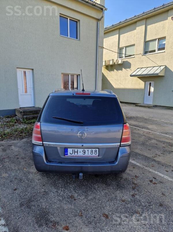 Pelēks Opel Zafira 2006 Limbaži, ar dzinēja tilpumu 1.90 L un nobraukumu 375 tūkst. km par 1450 €, foto 6 vietnē AUTOMOTO.COM.LV