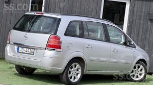 Grey Opel Zafira 2006 in Riga, with an engine capacity of 2.00 L and mileage of 327 thousand km for 1450 €, photo 6 on AUTOMOTO.COM.LV