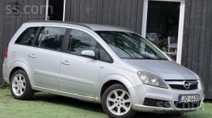 Grey Opel Zafira 2006 in Riga, with an engine capacity of 2.00 L and mileage of 327 thousand km for 1450 €, photo 3 on AUTOMOTO.COM.LV