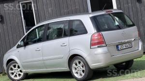 Grey Opel Zafira 2006 in Riga, with an engine capacity of 2.00 L and mileage of 327 thousand km for 1450 €, photo 5 on AUTOMOTO.COM.LV