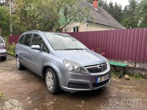 Серый Опель Зафира 2006 в Краслава, объемом двигателя 1.60 л и пробегом 225 тыс. км за 1650 €, фото  на AUTOMOTO.COM.LV