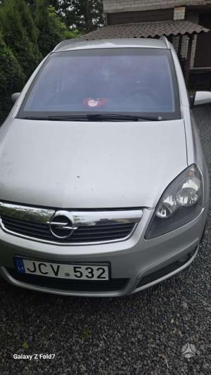 Pelēks Opel Zafira 2006 Šauļi, ar dzinēja tilpumu 1.91 L un nobraukumu 338 tūkst. km par 1200 €, foto 11 vietnē AUTOMOTO.COM.LV