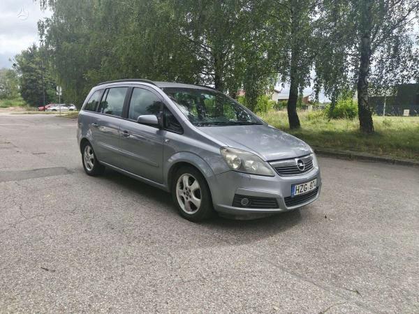 Pelēks Opel Zafira 2006 Alīta, ar dzinēja tilpumu 1.91 L un nobraukumu 346 tūkst. km par 2000 €, foto 4 vietnē AUTOMOTO.COM.LV