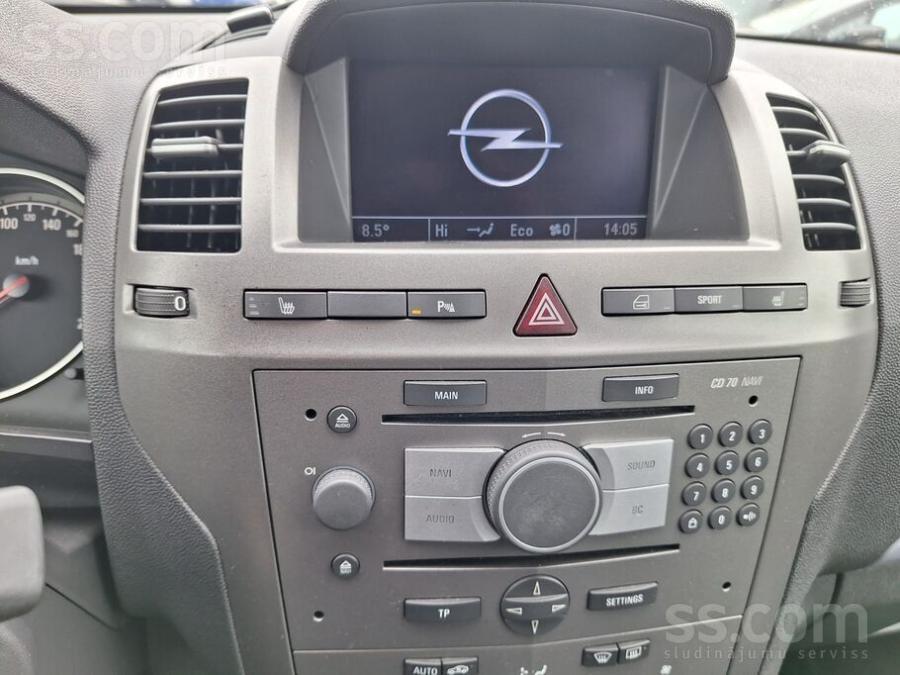 Pelēks Opel Zafira 2006 Daugavpils, ar dzinēja tilpumu 2.20 L un nobraukumu 0 tūkst. km par 3900 €, foto 12 vietnē AUTOMOTO.COM.LV