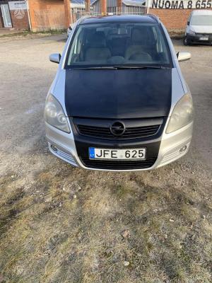 Pelēks Opel Zafira 2007 Kauņa, ar dzinēja tilpumu 1.80 L un nobraukumu 381 tūkst. km par 1099 €, foto 2 vietnē AUTOMOTO.COM.LV