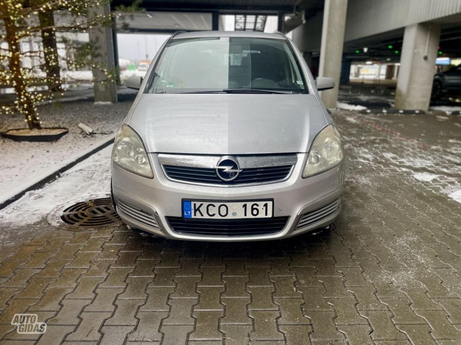 Pelēks Opel Zafira 2007 Viļņa, ar dzinēja tilpumu 1.90 L un nobraukumu 360 tūkst. km par 1500 €, foto 7 vietnē AUTOMOTO.COM.LV